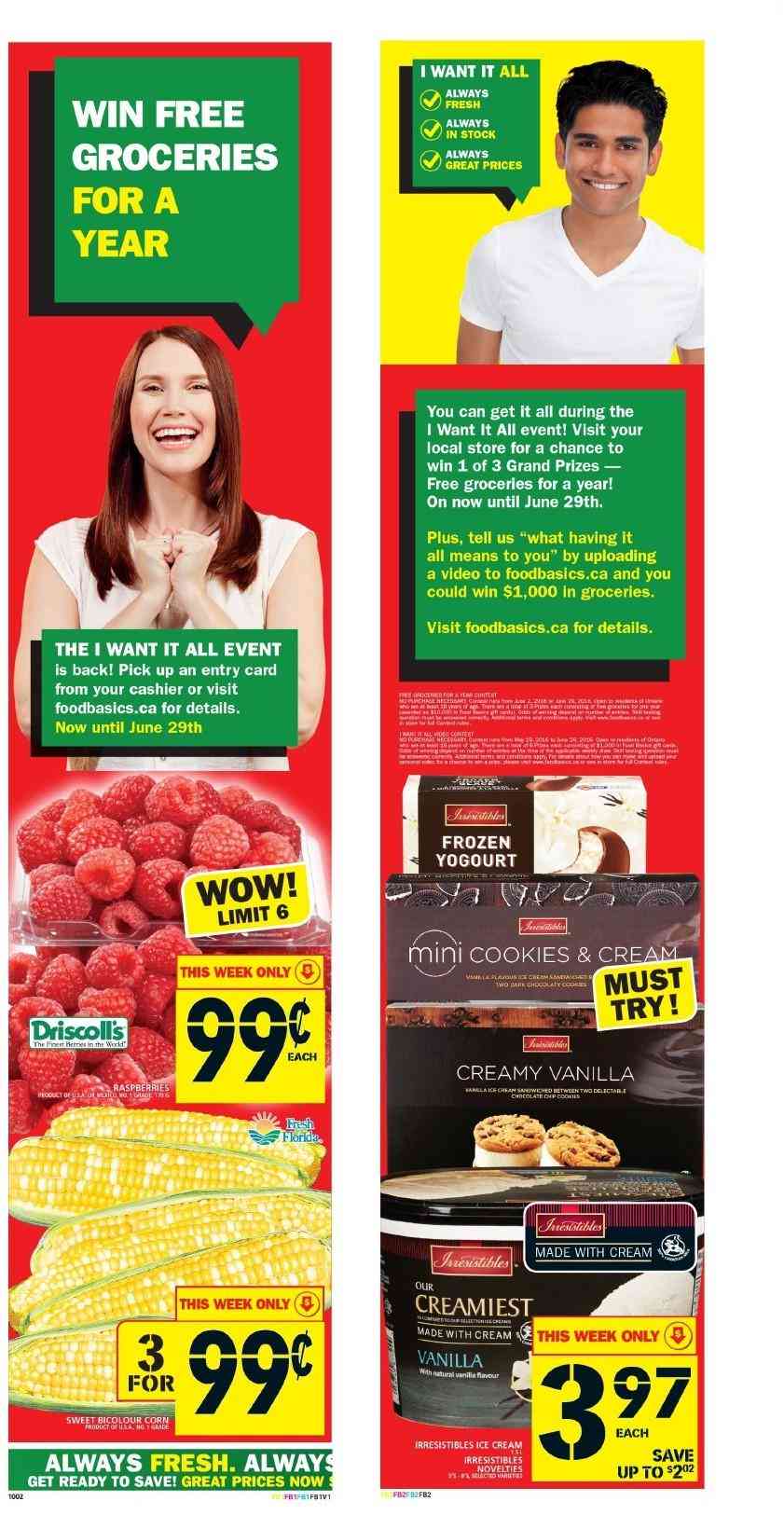 Food Basics Flyer June 9 - 15 2016