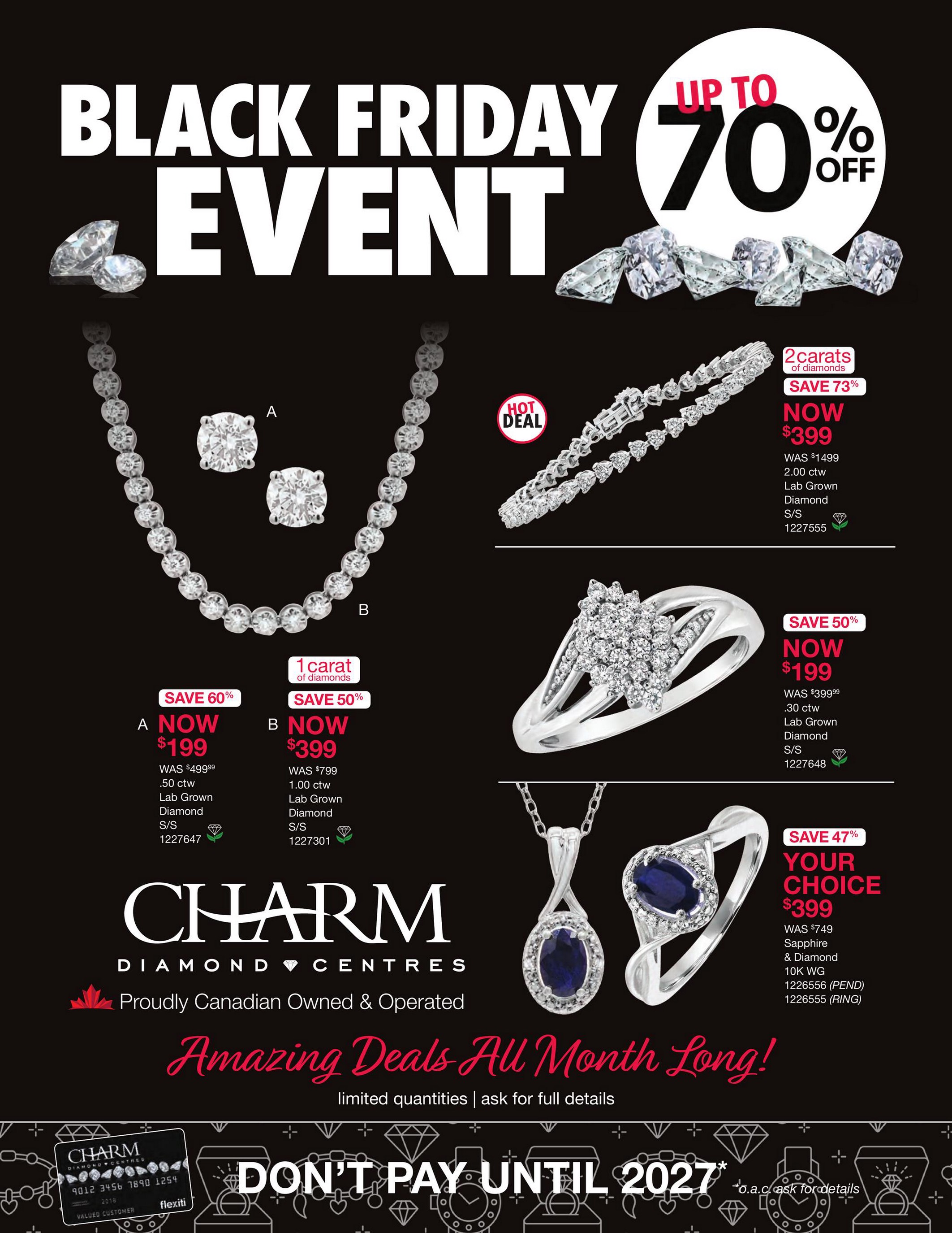Charm Diamond Centres Flyer November 4 - December 3 2025