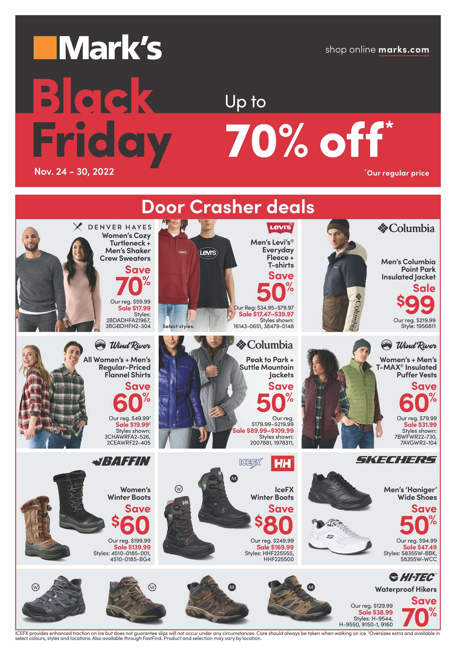 Mark's Black Friday November 24 - 30 2022