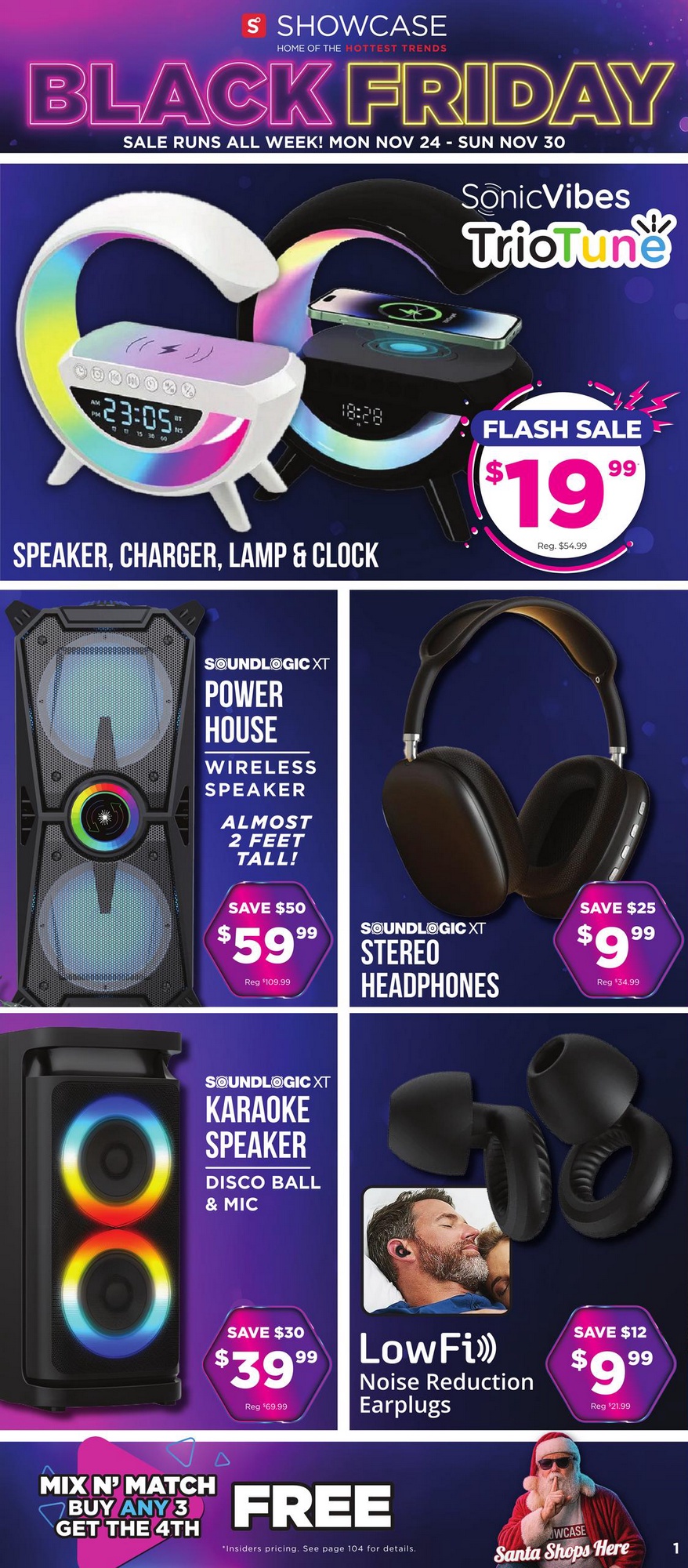 Showcase Black Friday November 24 - December 25 2025