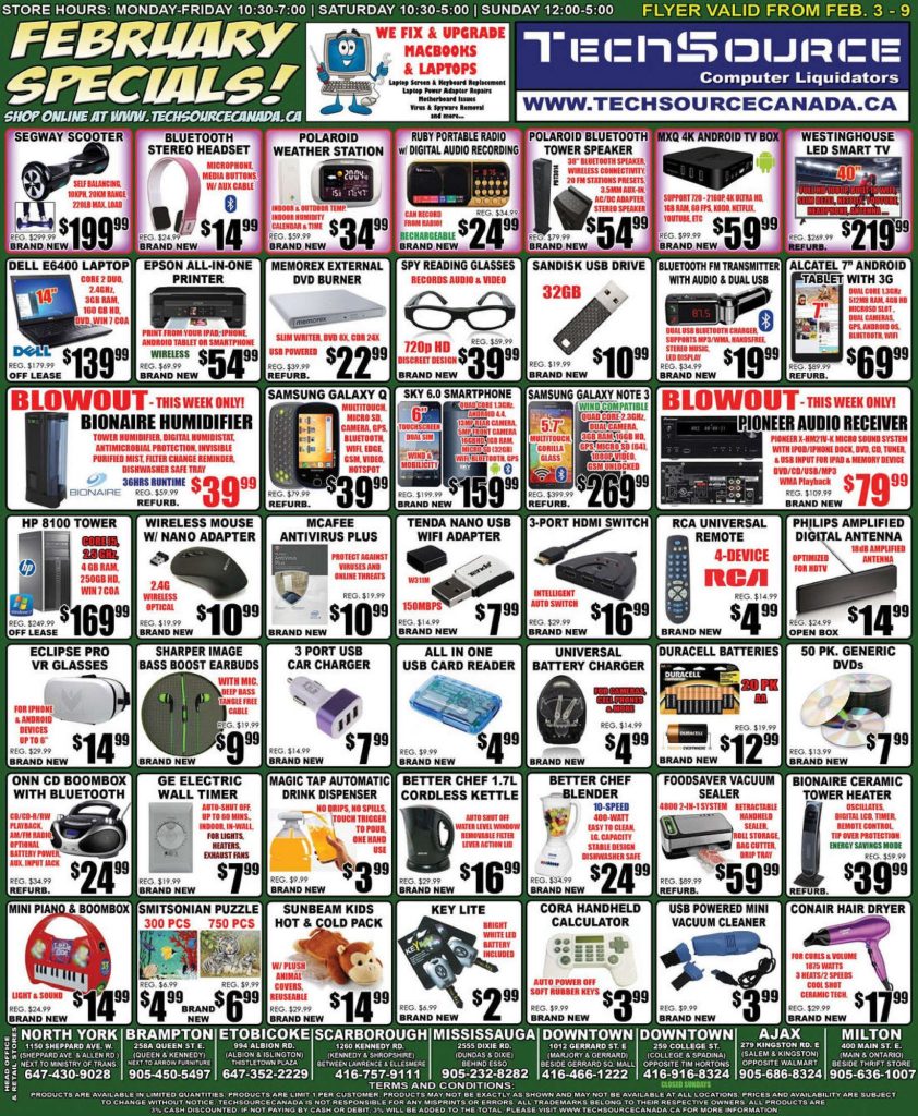 Tech Source Flyer