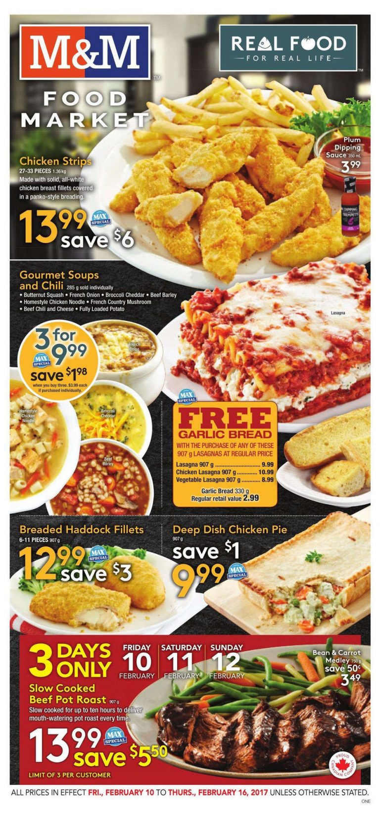 M&M Food Market Flyer