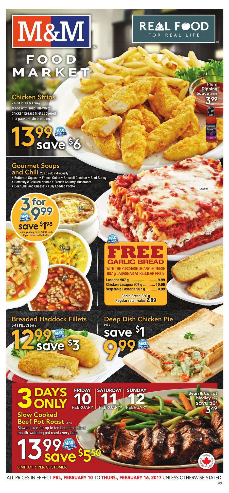 M&M Food Market Flyer