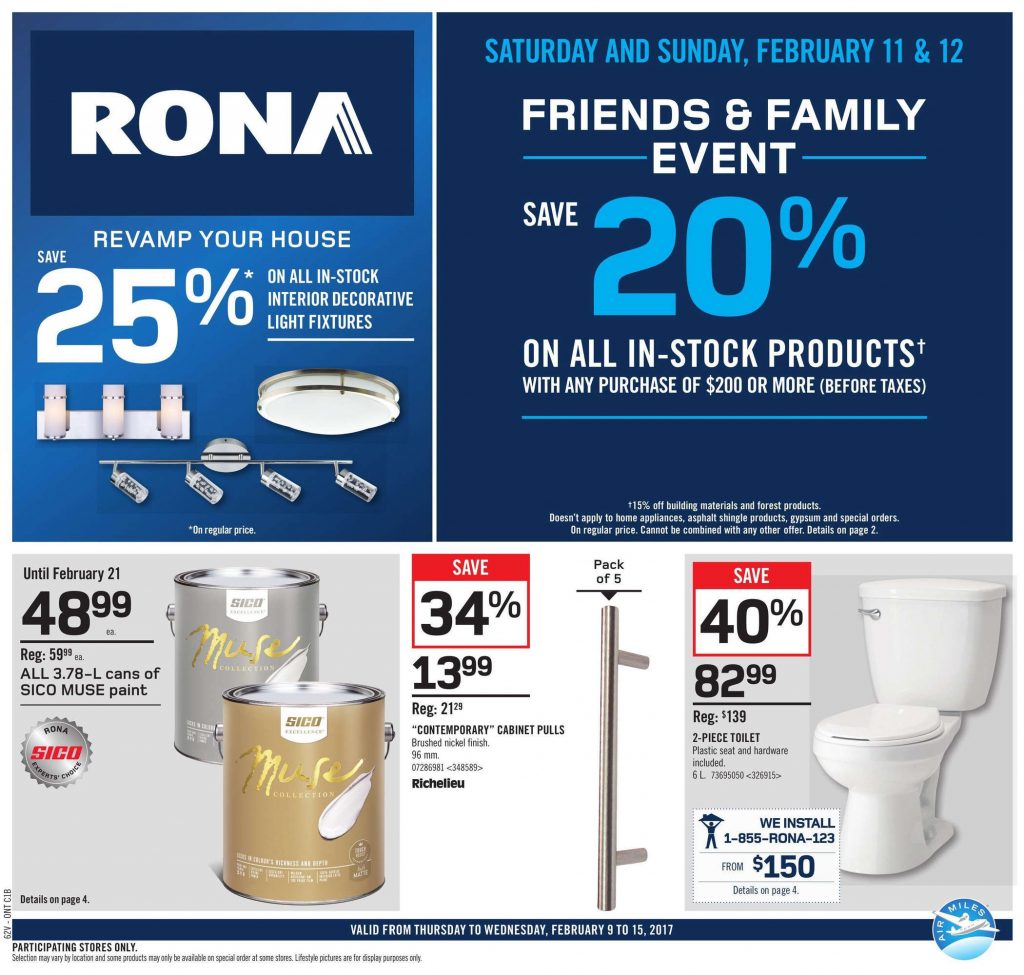 Rona Flyer