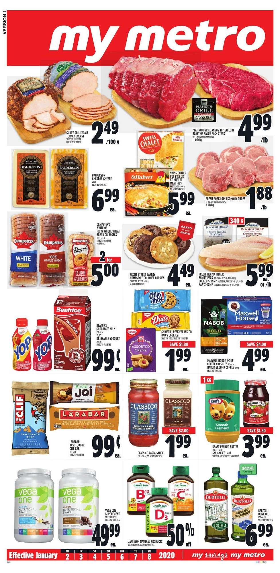 Metro Flyer Weekly Deals 09 Jan 2020