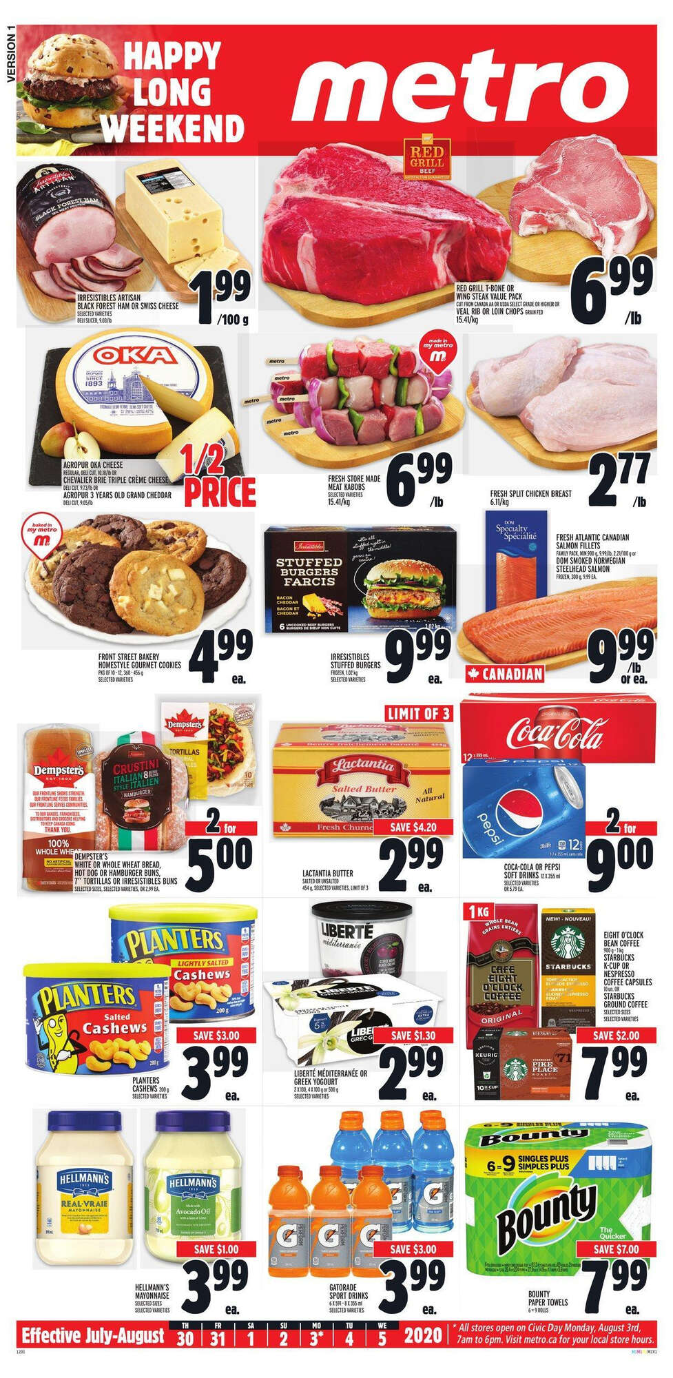 Metro Flyer Weekly Deals 31 Jul 2020