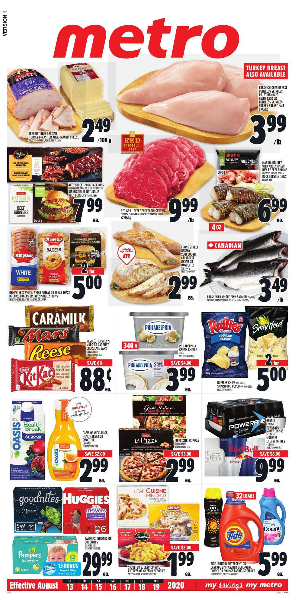 Metro Flyer Weekly Deals 14 Aug 2020