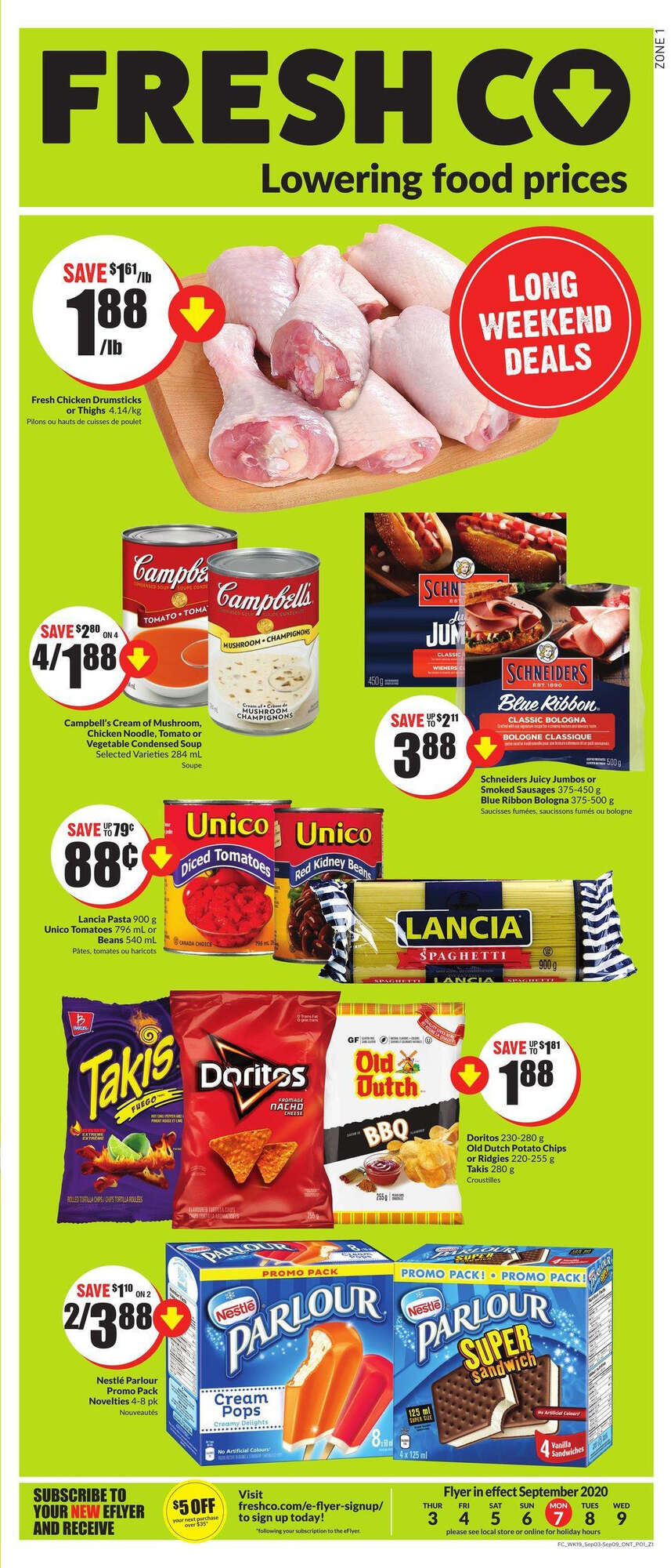 FreshCo Flyer Special Sales 8 Sept 2020