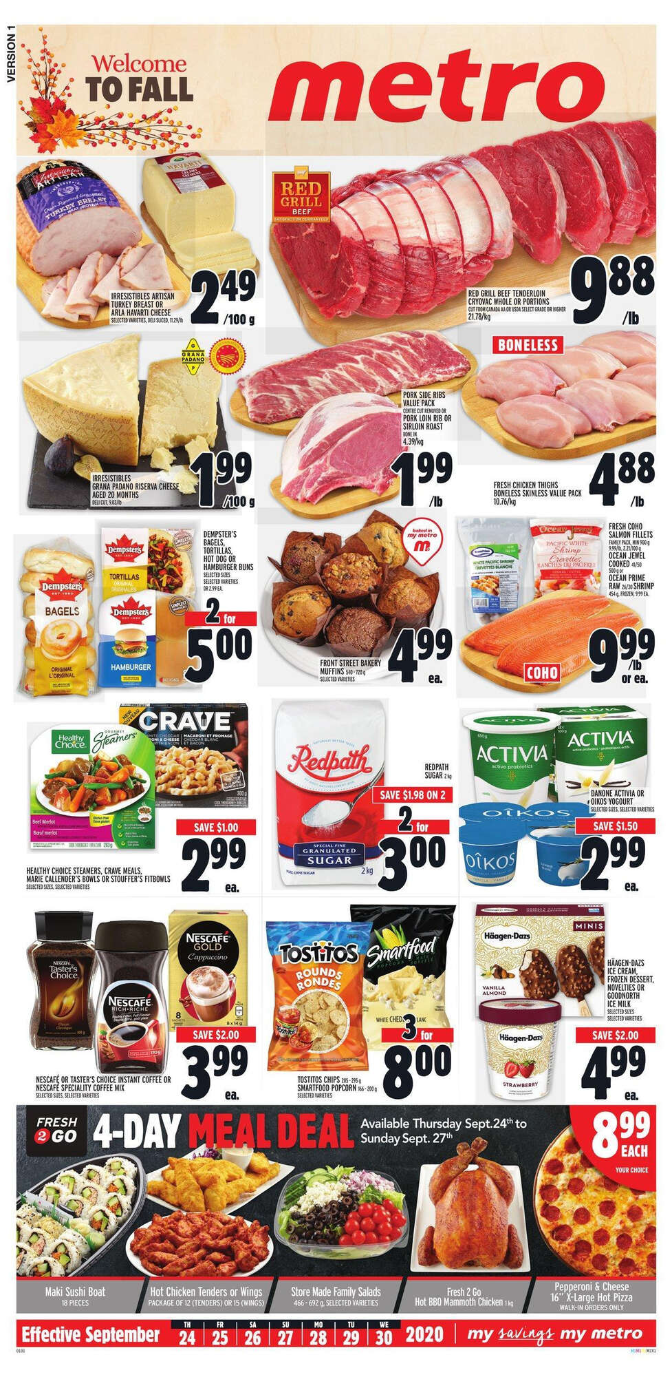 Metro Flyer Weekly Deals 24 Sept 2020