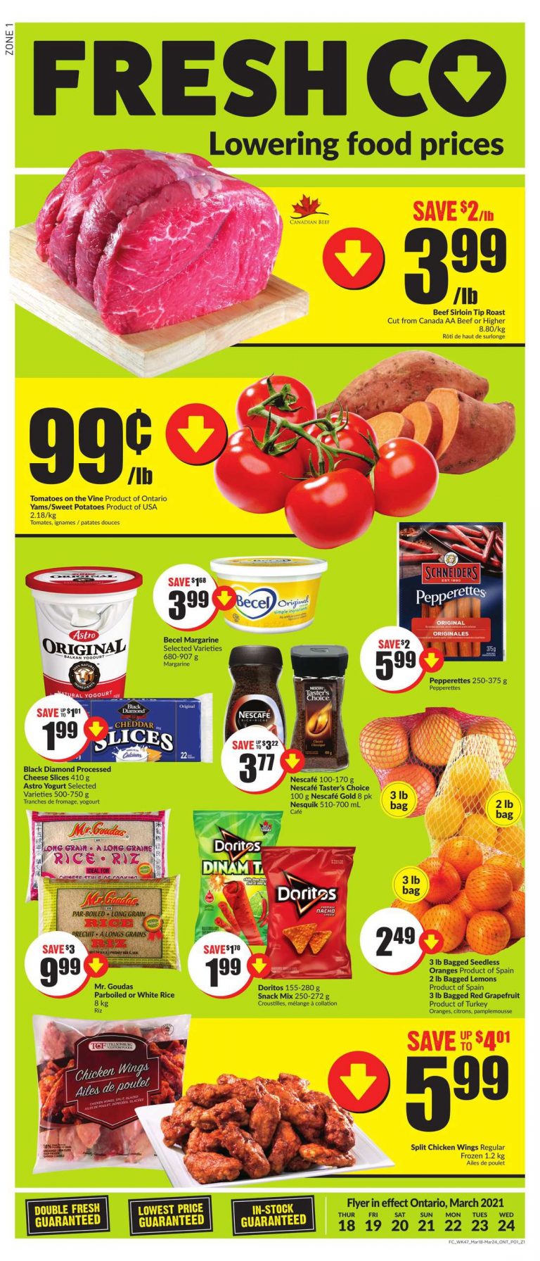 FreshCo Flyer Weekly Sale 21 Mar 2021