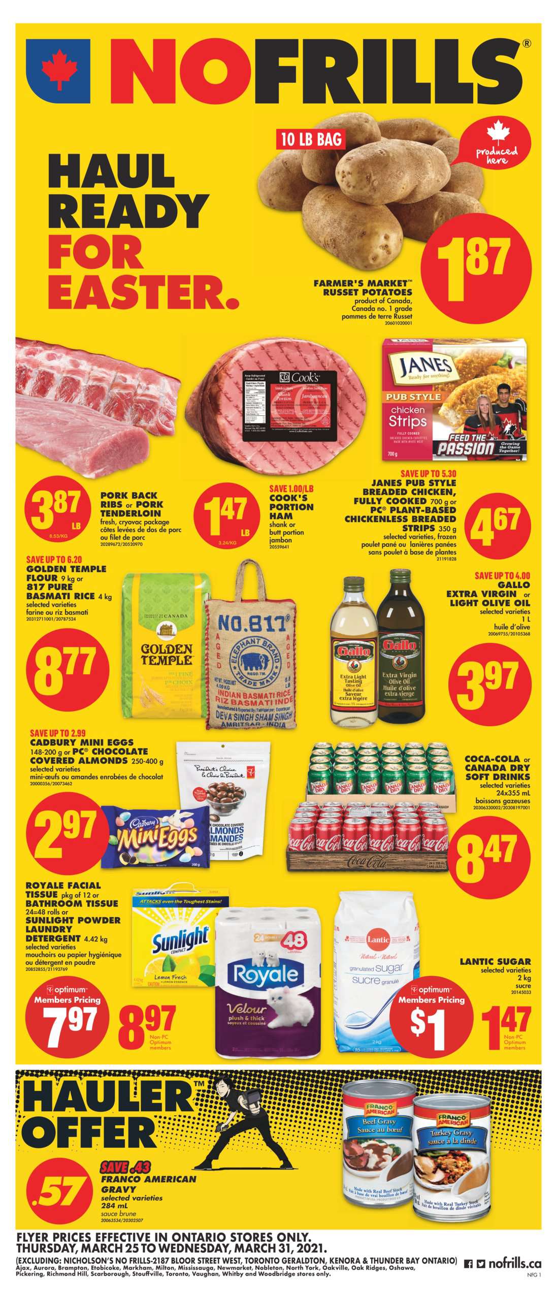 No Frills Flyer Special Sales 31 Mar 2021