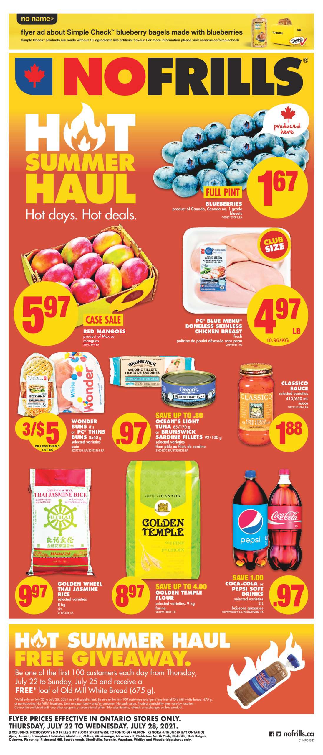 No Frills Flyer Special Sales 28 Jul 2021 Great Offers