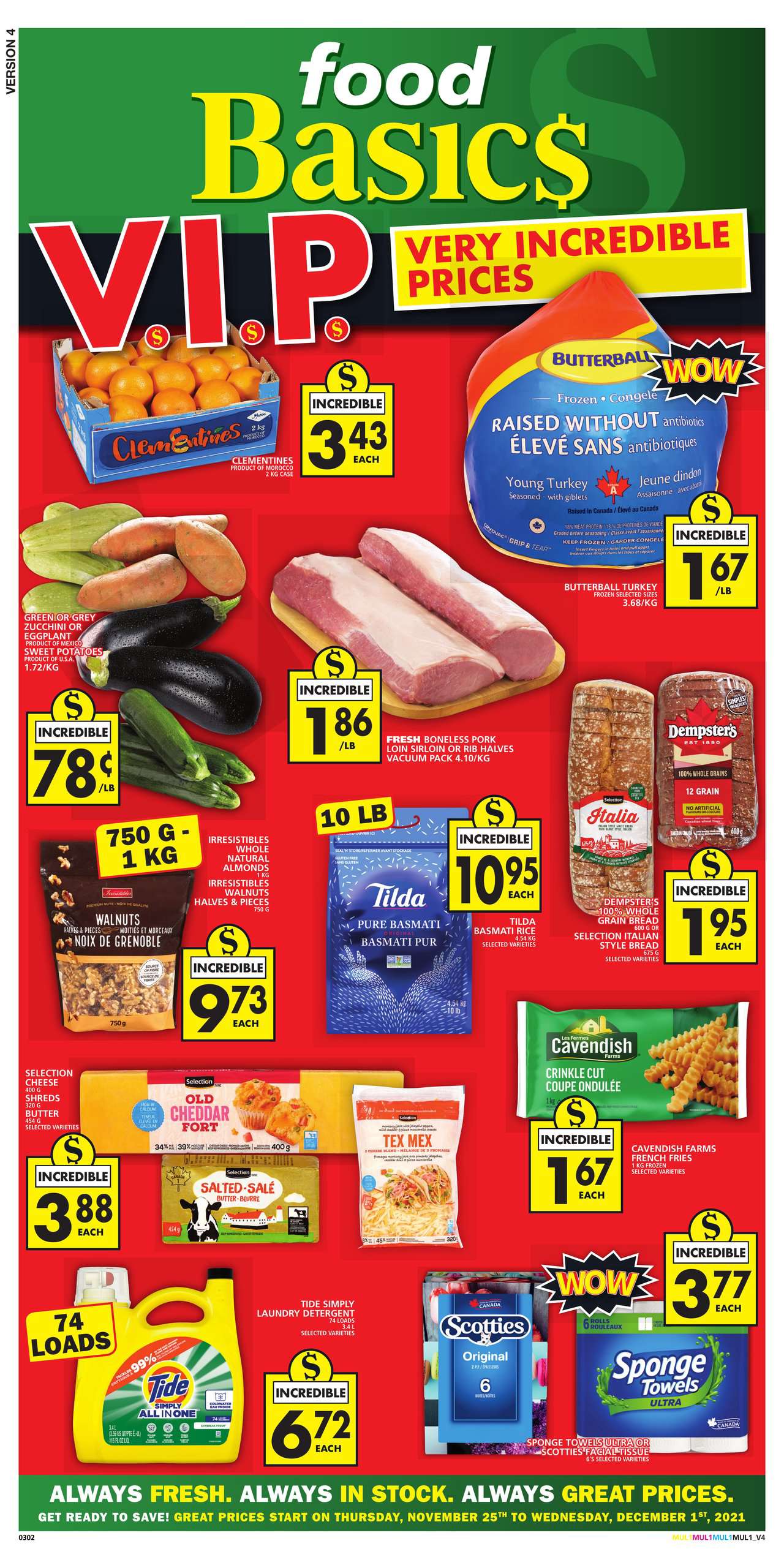 Food Basics Flyer Weekly Sale 1 Dec 2021 Good Offers