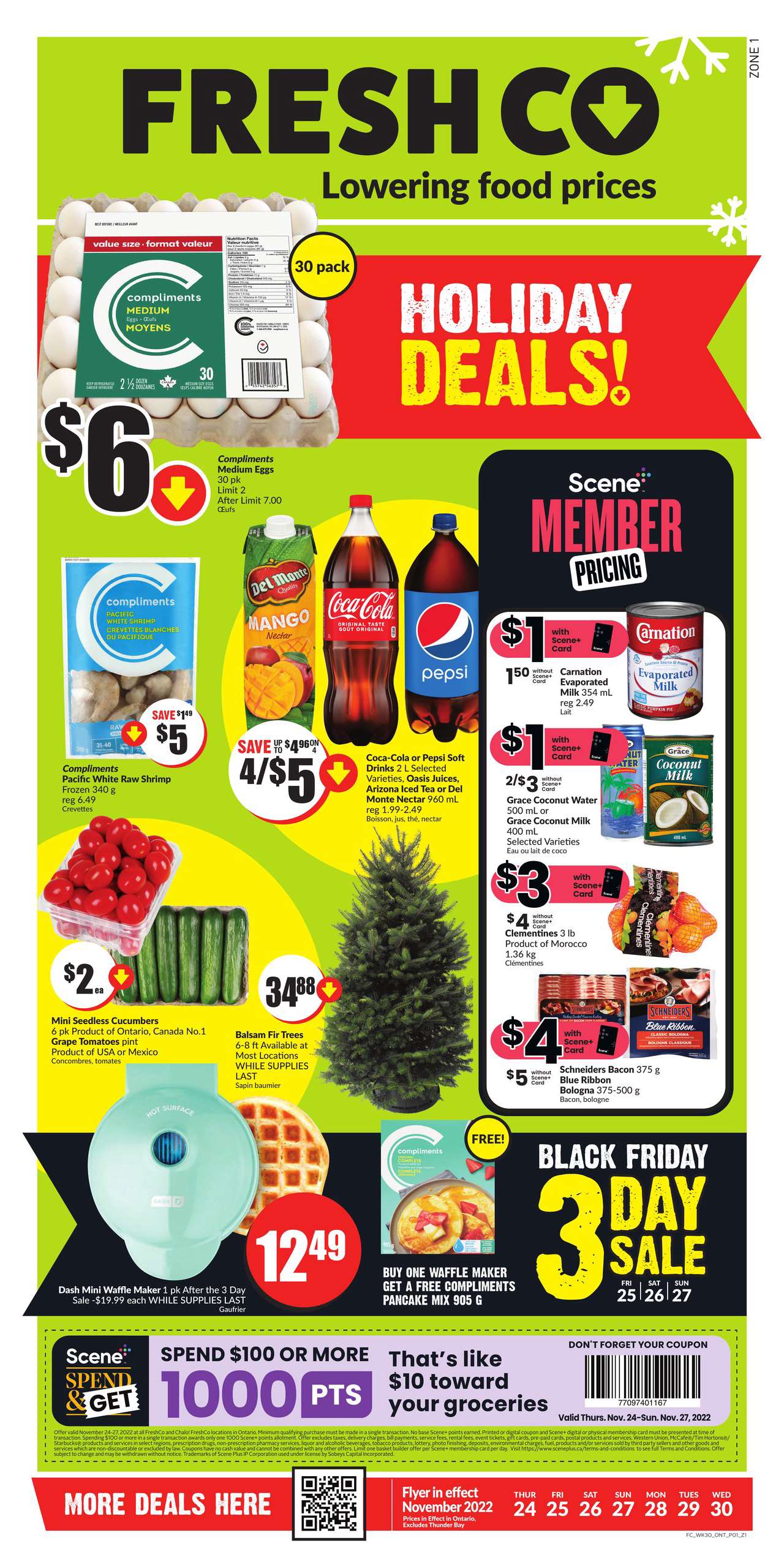 FreshCo Flyer Special Offers 27 Nov 2022 GOOD OFFERS