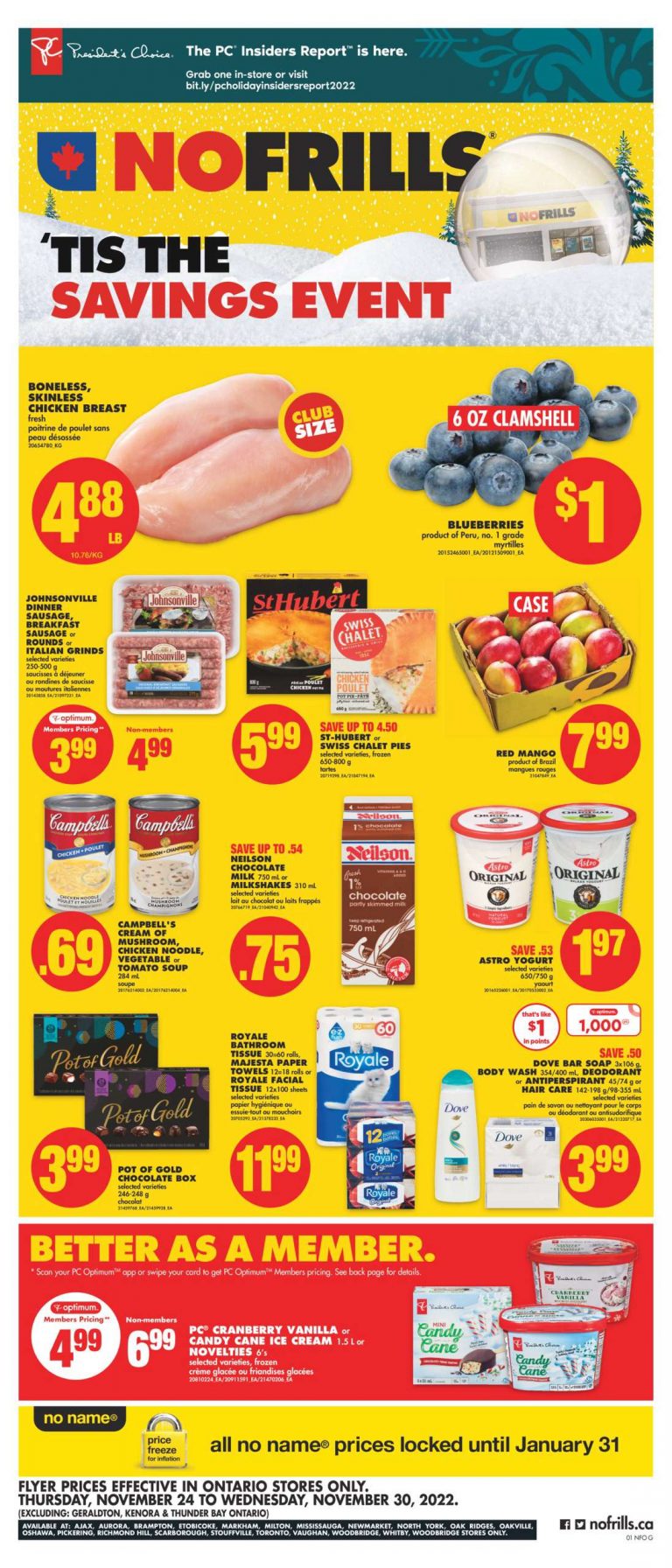 No Frills Flyer Weekly Sale 30 Nov 2022 SPECIAL DEALS OF THIS WEE