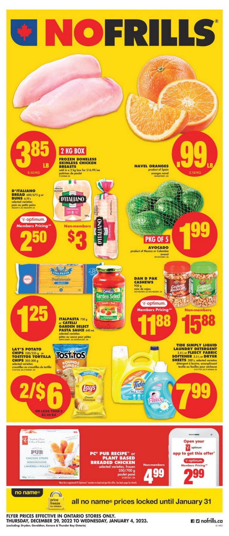 No Frills Flyer Christmas Sale 28 Dec 2022 CHRISTMAS SALE AND DEA