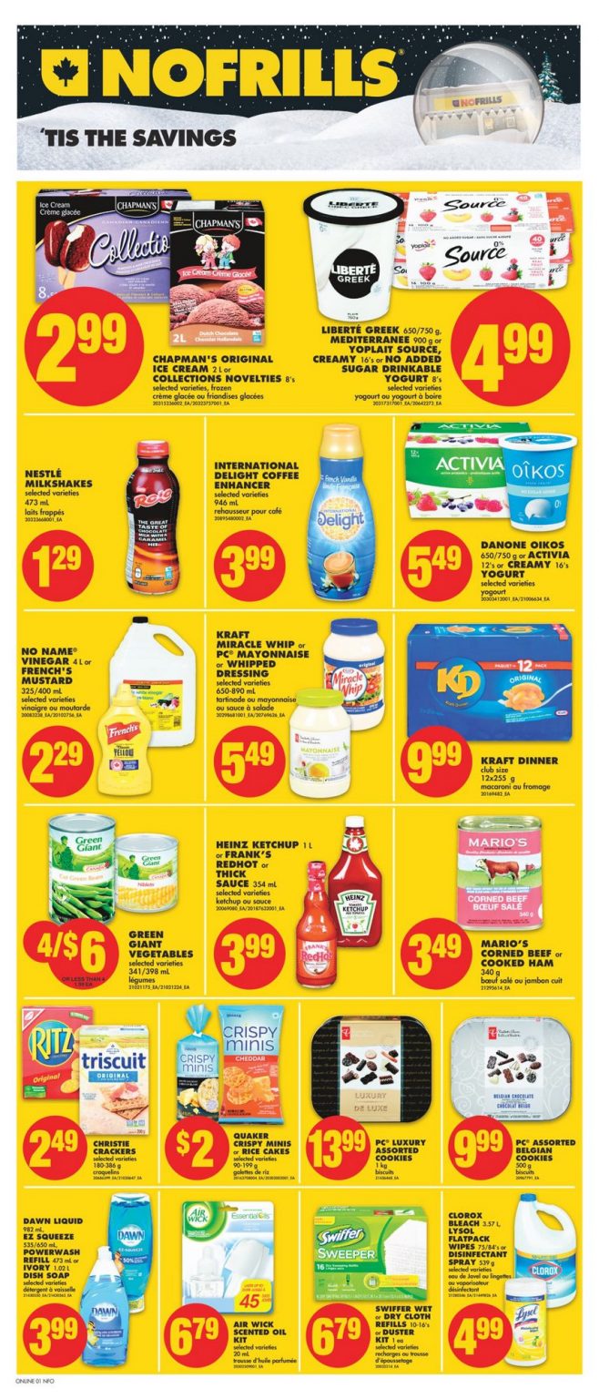 No Frills Flyer Special Deals 17 Dec 2022 CHRISTMAS SALE