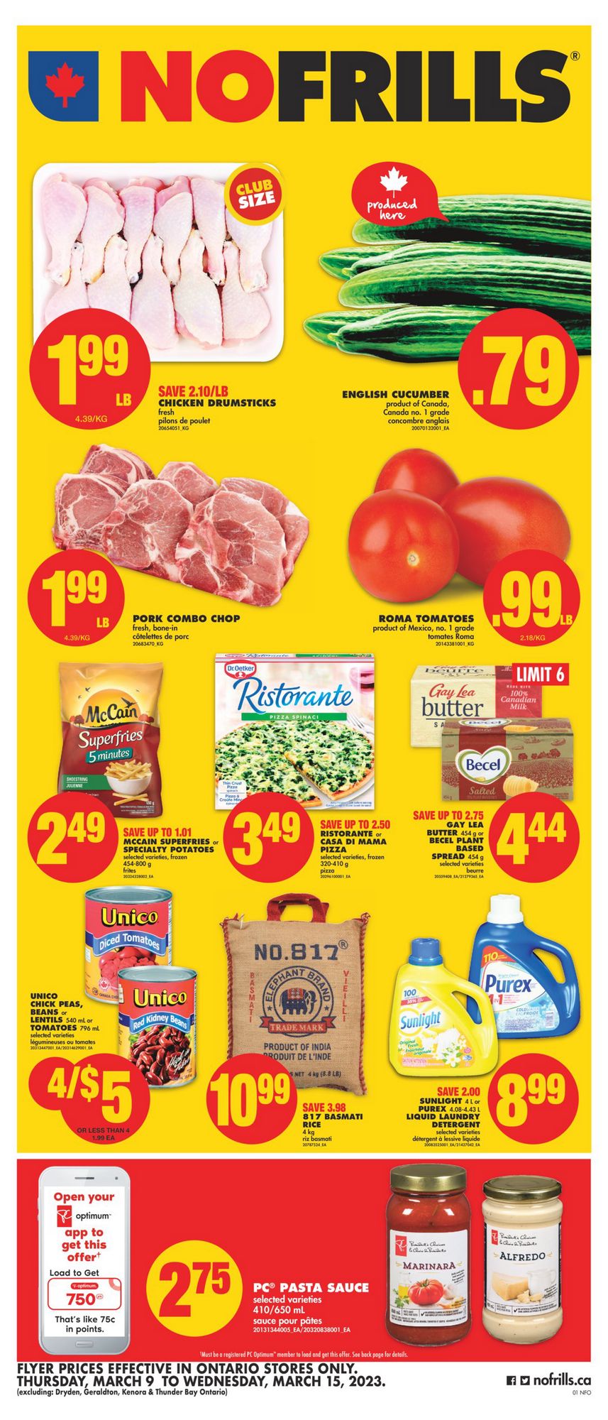 No Frills Flyer Special Deals 15 Mar 2023 GREAT OFFERS