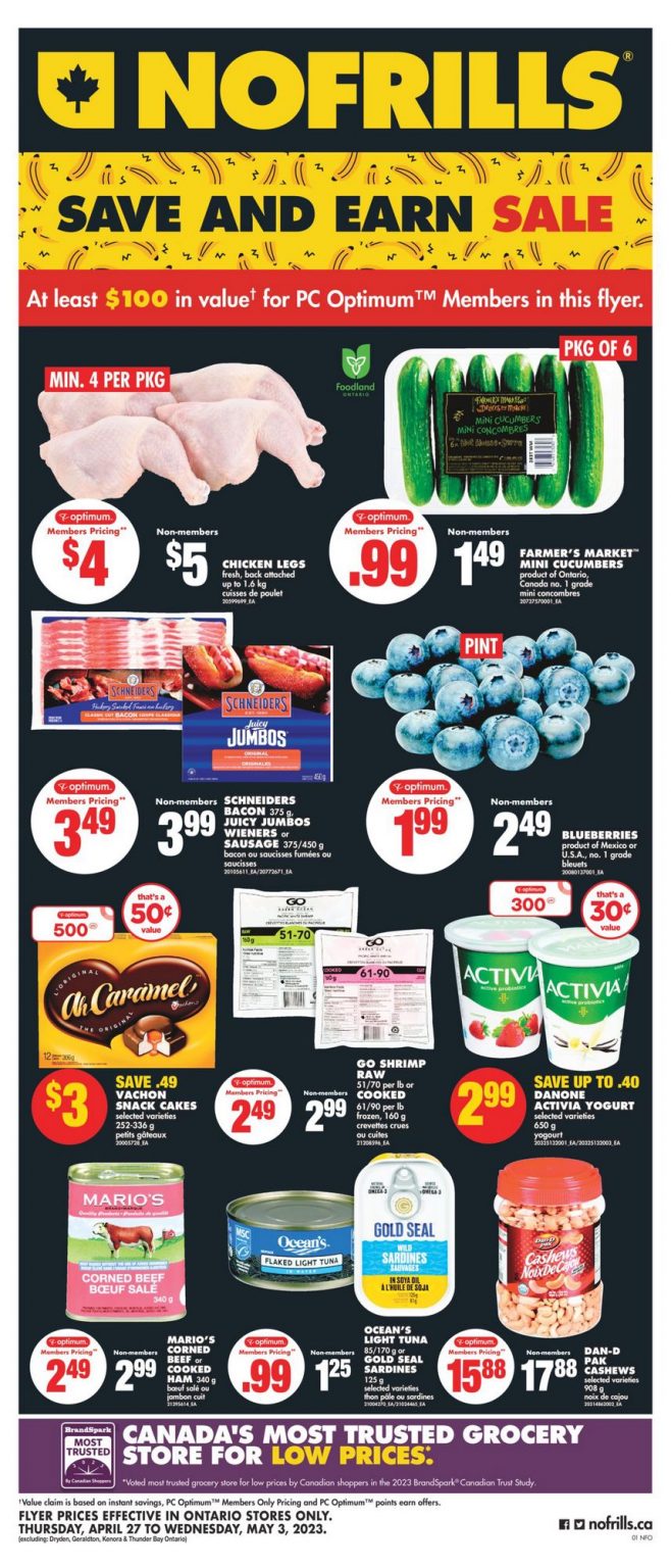 No Frills Flyer Special Offers 3 May 2023 WEEKLY SALES