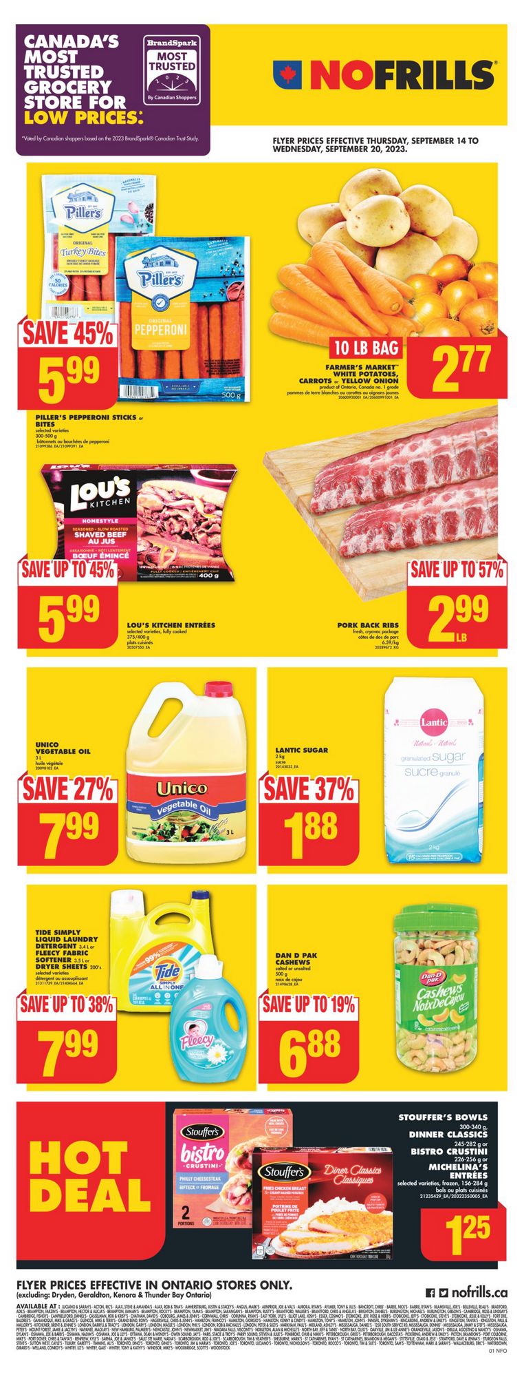 No Frills Flyer Weekly Deals 16 Sept 2023 SPECIAL DEALS AND OFFER