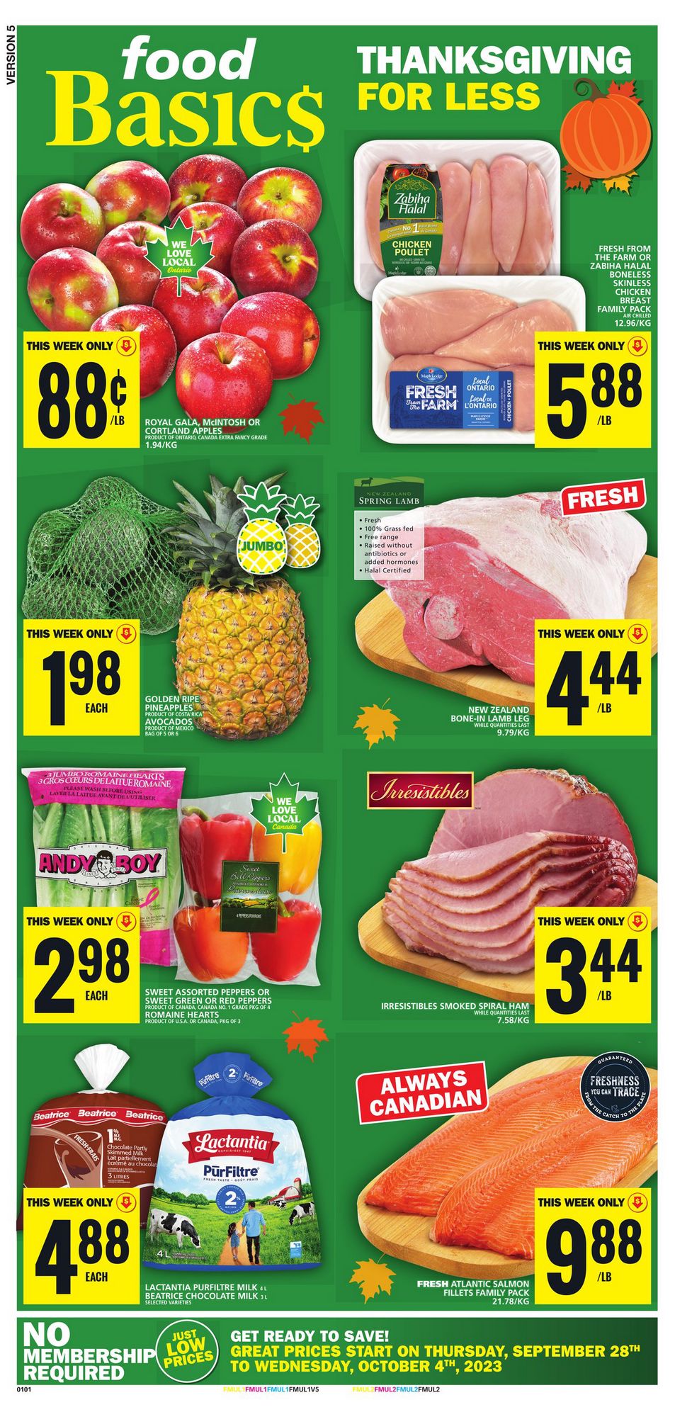 Food Basics Flyer October 12 - 18 2023