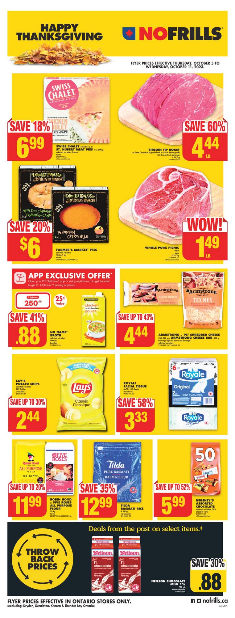 No Frills Flyer Special Deals 11 Oct 2023 SPECIAL OFFERS