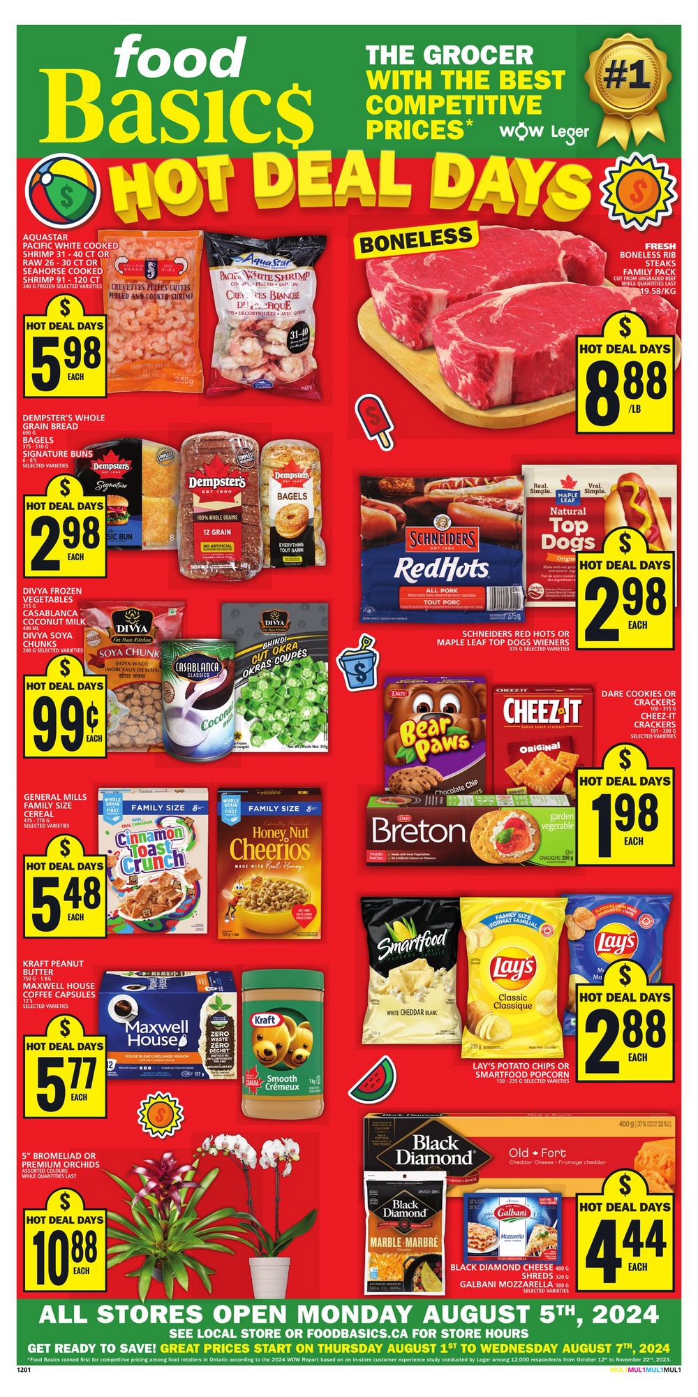 Food Basics Flyer Weekly Sale 3 Aug 2024 Great Offers
