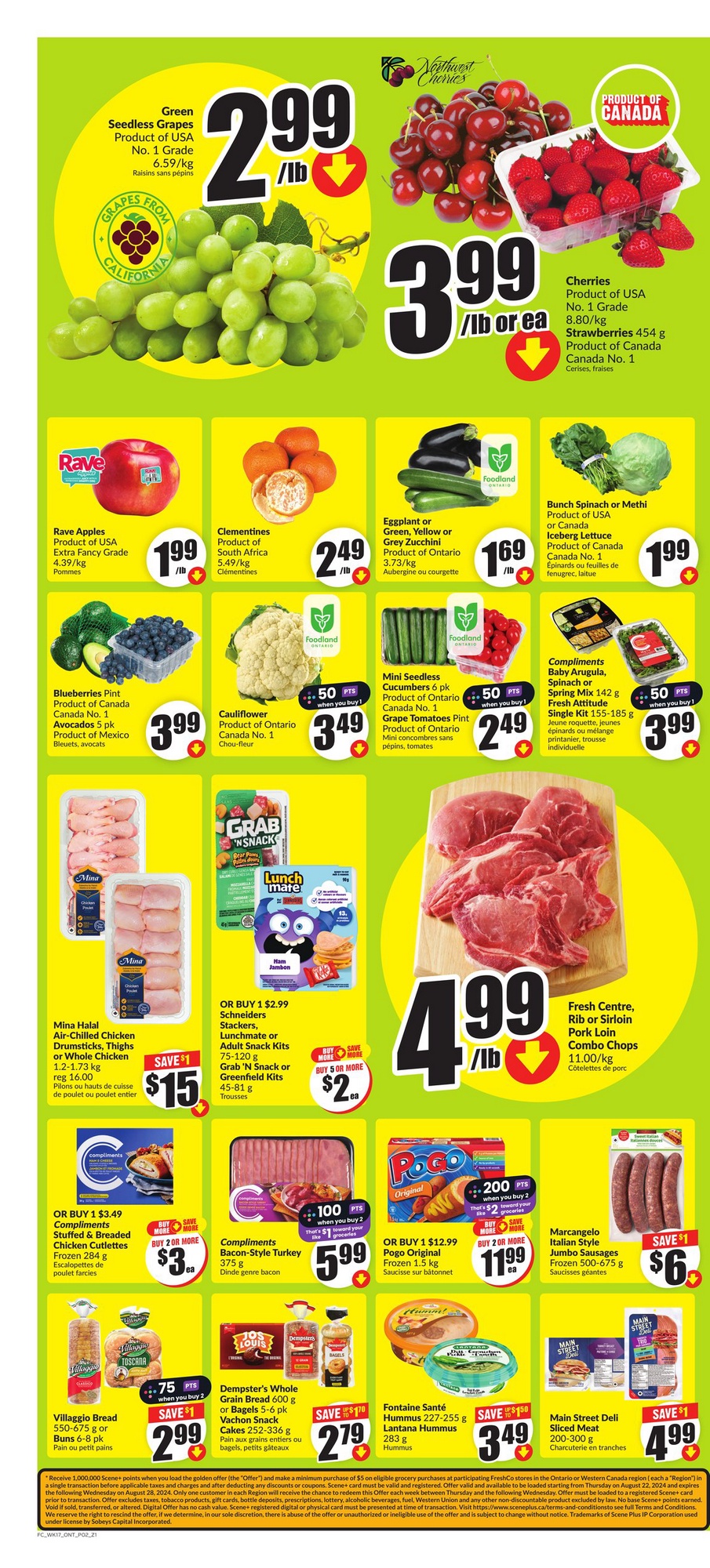FreshCo Flyer Weekly Offers 22 Aug 2024 Special Deals