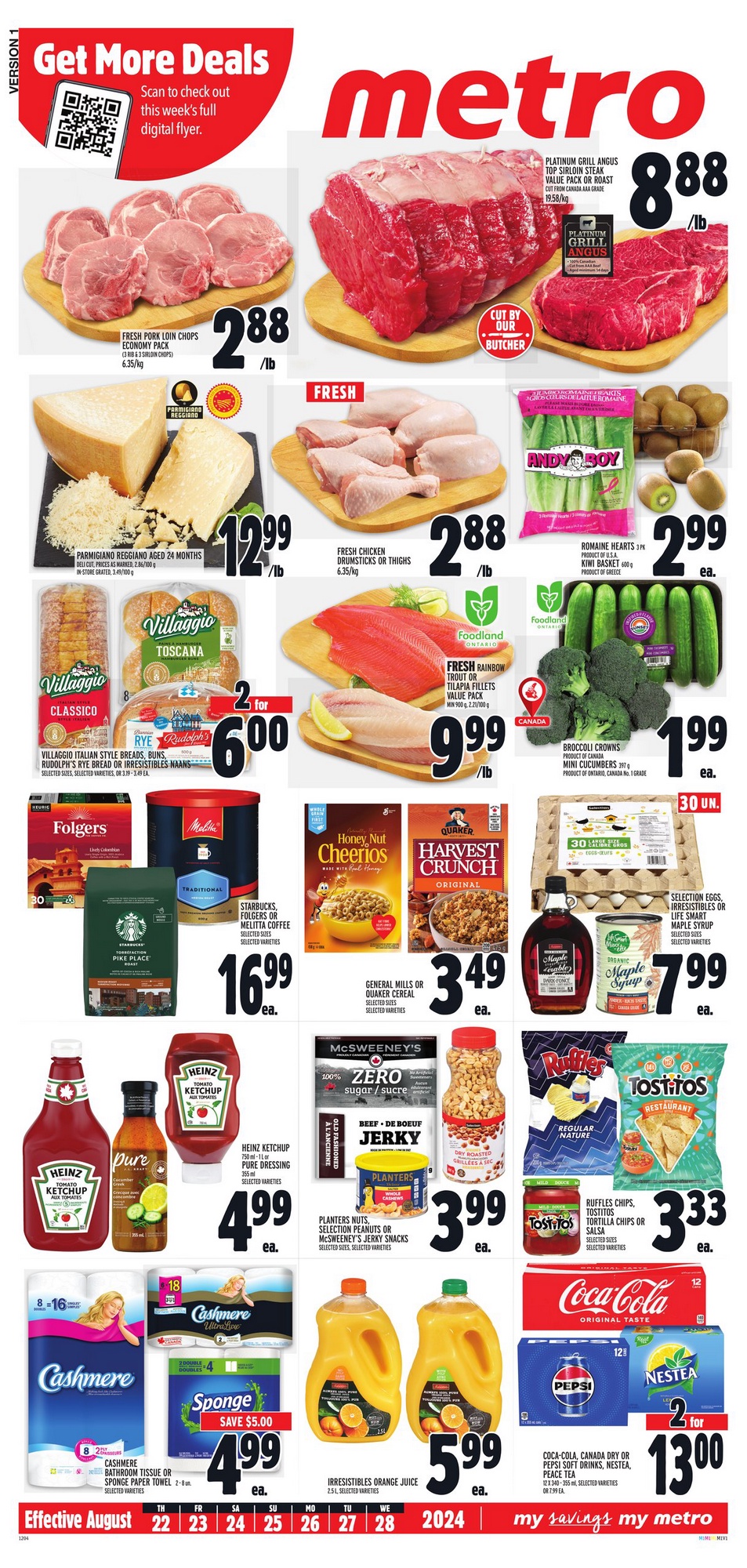 Metro Flyer Weekly Offers 22 Aug 2024 Special Deals