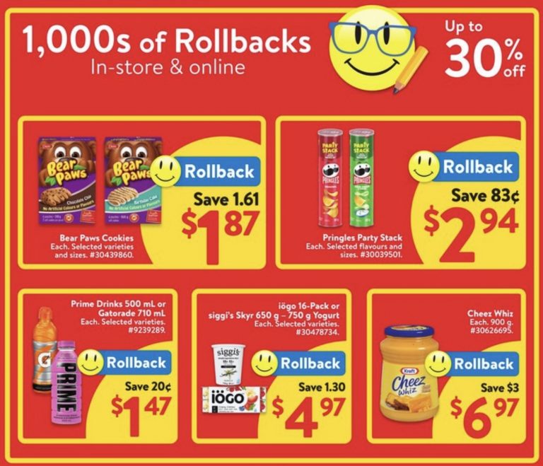 Walmart Flyer Coupon Deals 8 Sept 2024 Weekly Offers