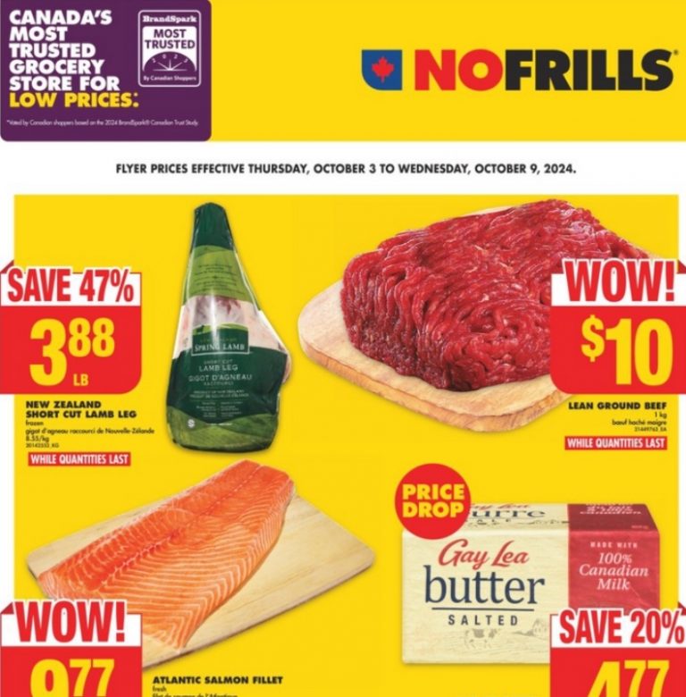 No Frills Flyer Special Deals 2 Oct 2024 Weekly Offers
