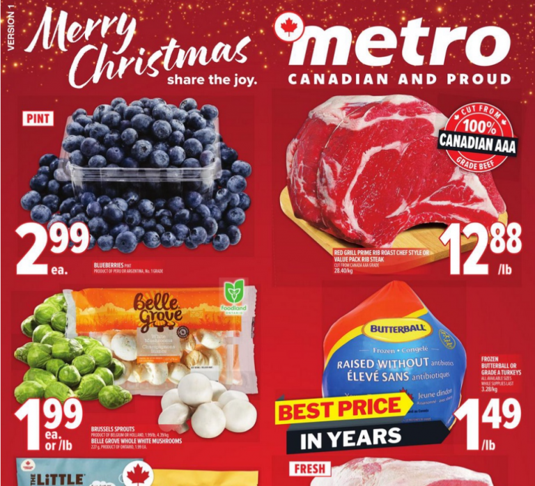 Metro Flyer Weekly Deals 19 December 2025 Special Sales