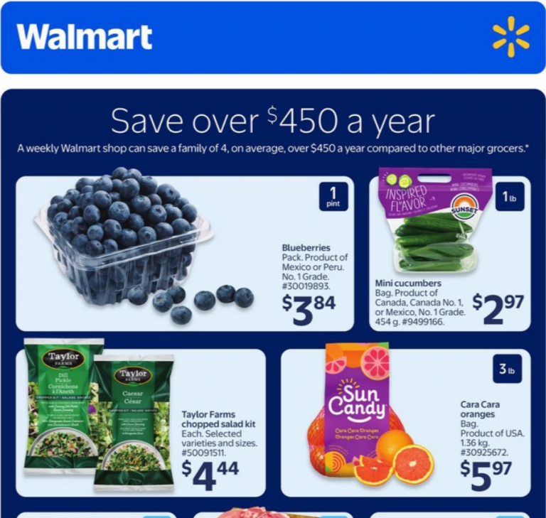 Walmart Flyer New Years Deals 2 January 2026 Special Sales